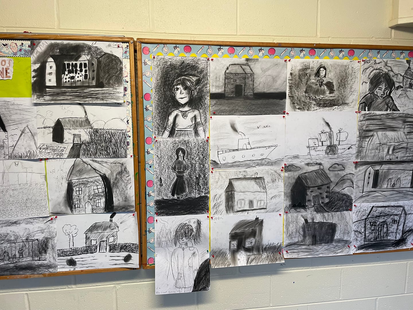 Famine Art - Kilkenny Model School