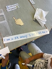 Writing in Senior Infants - Kilkenny Model School