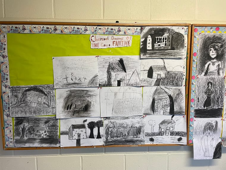 Famine Art - Kilkenny Model School